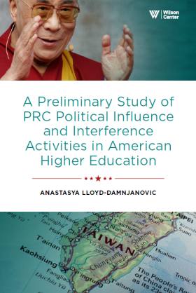 A Preliminary Study of PRC Political Influence and Interference ...
